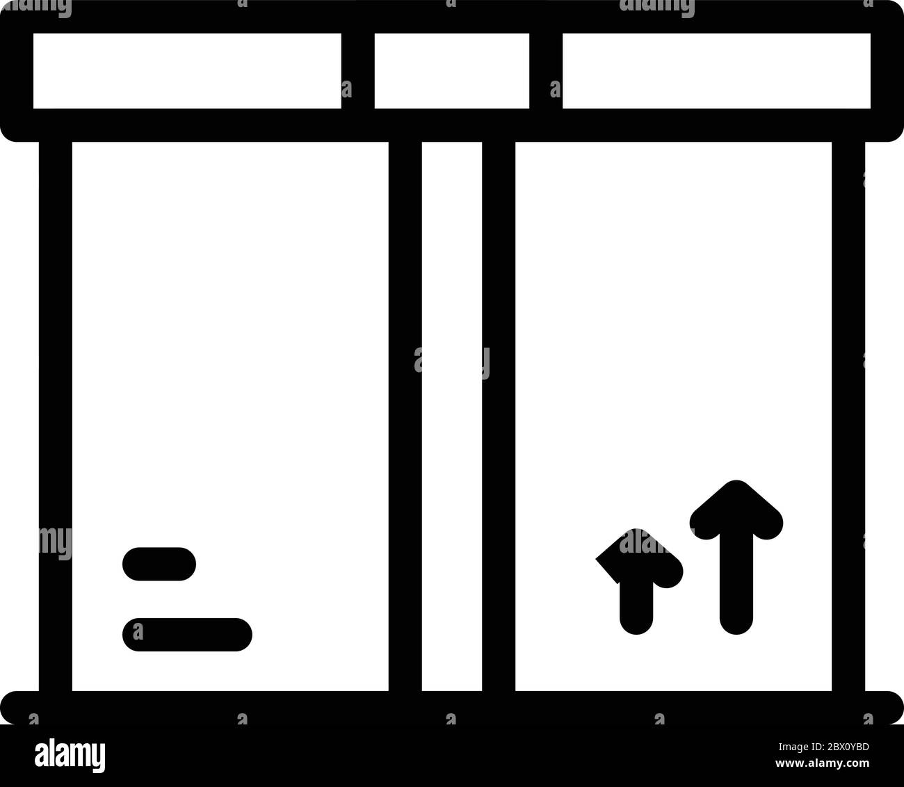 Order parcel icon, outline style Stock Vector Image & Art - Alamy