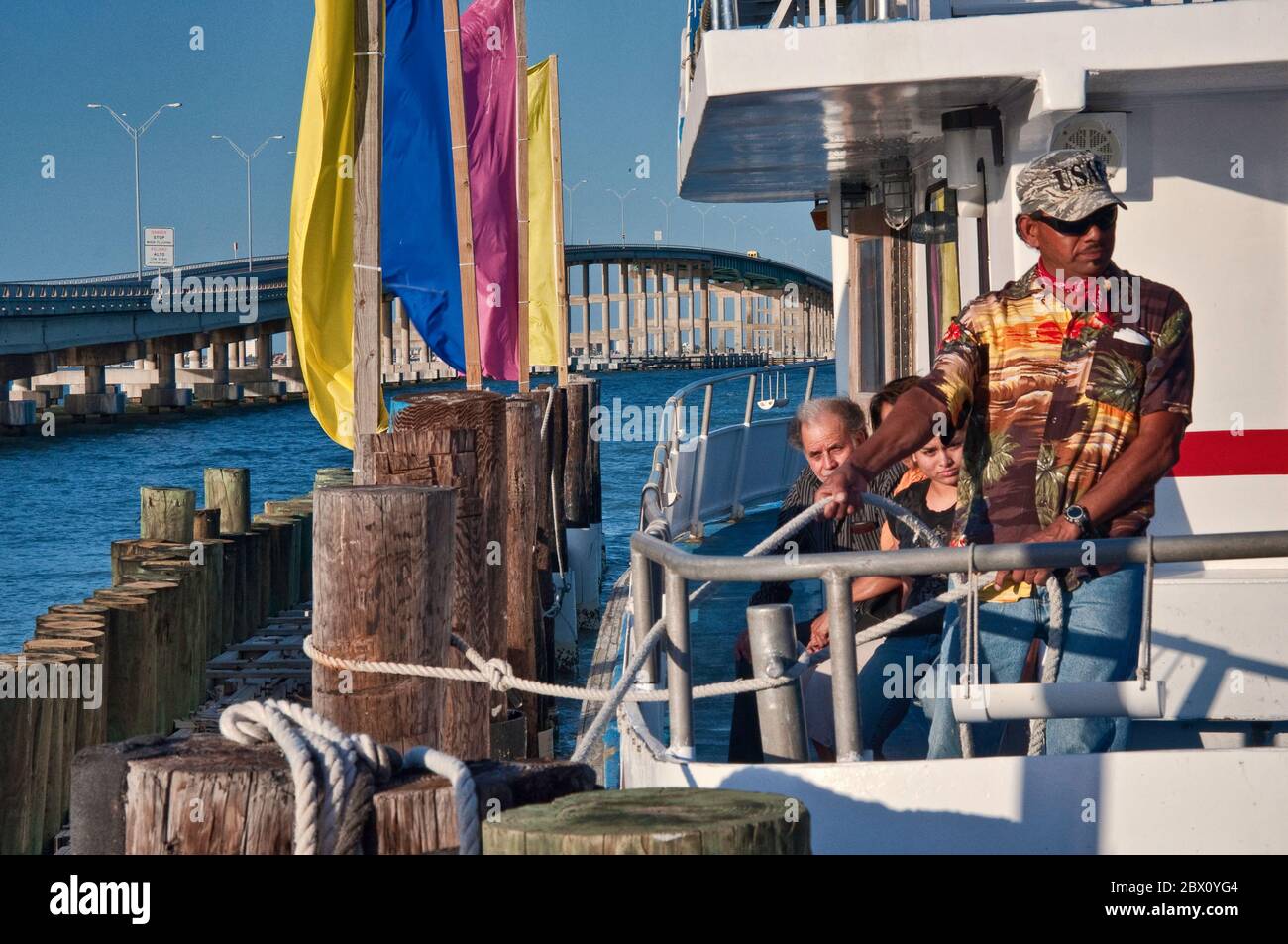 Bridge at gulf of mexico hi-res stock photography and images - Alamy