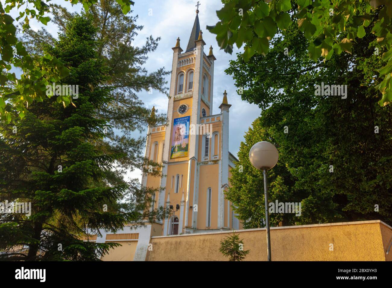 A church in Molve village, Croatia Stock Photo - Alamy