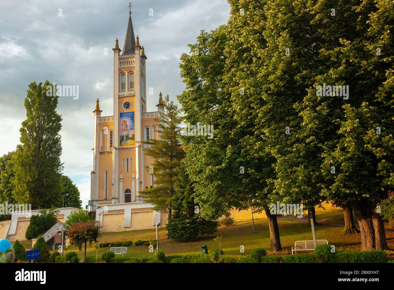A church in Molve village, Croatia Stock Photo - Alamy
