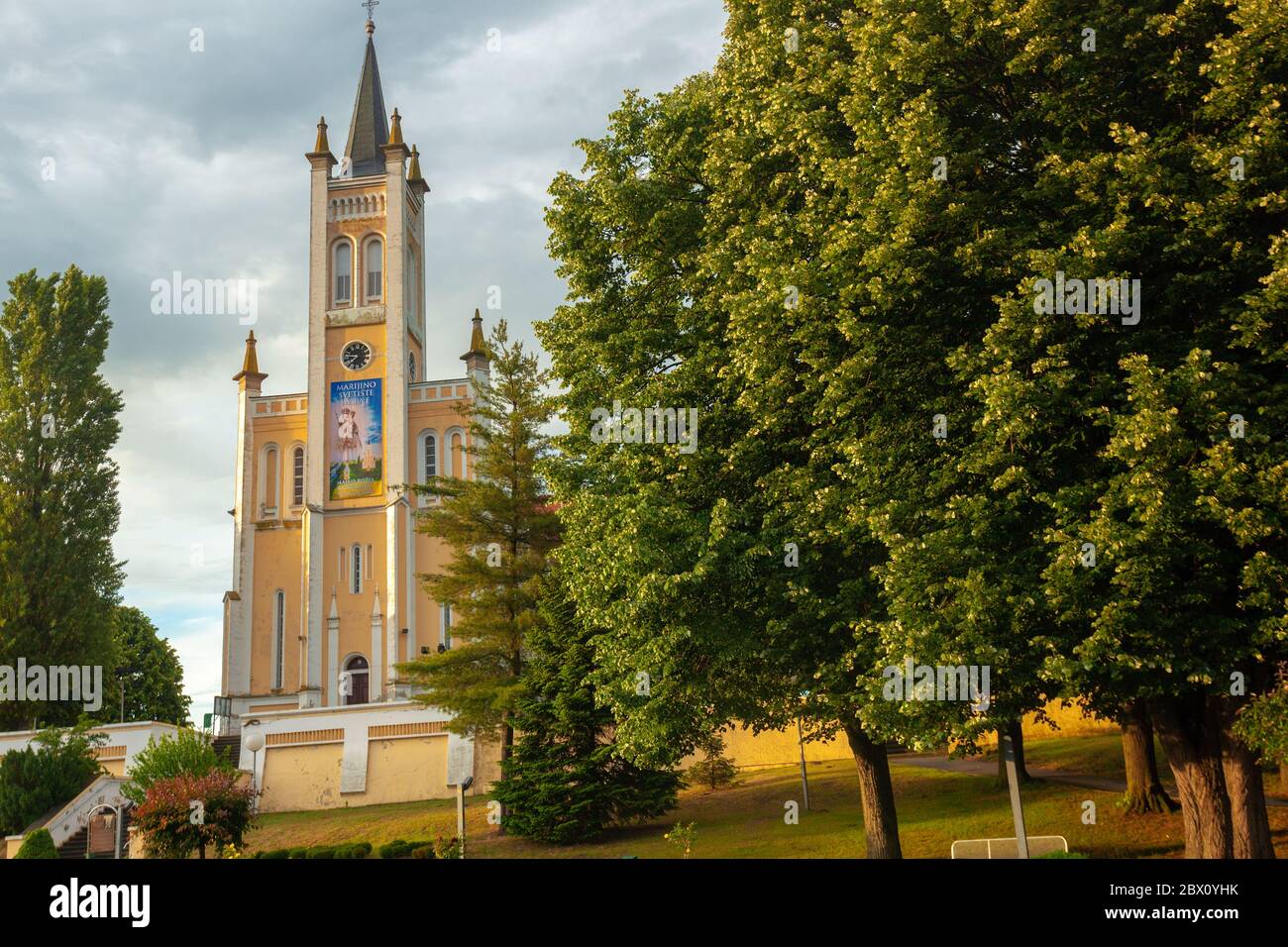 A church in Molve village, Croatia Stock Photo - Alamy