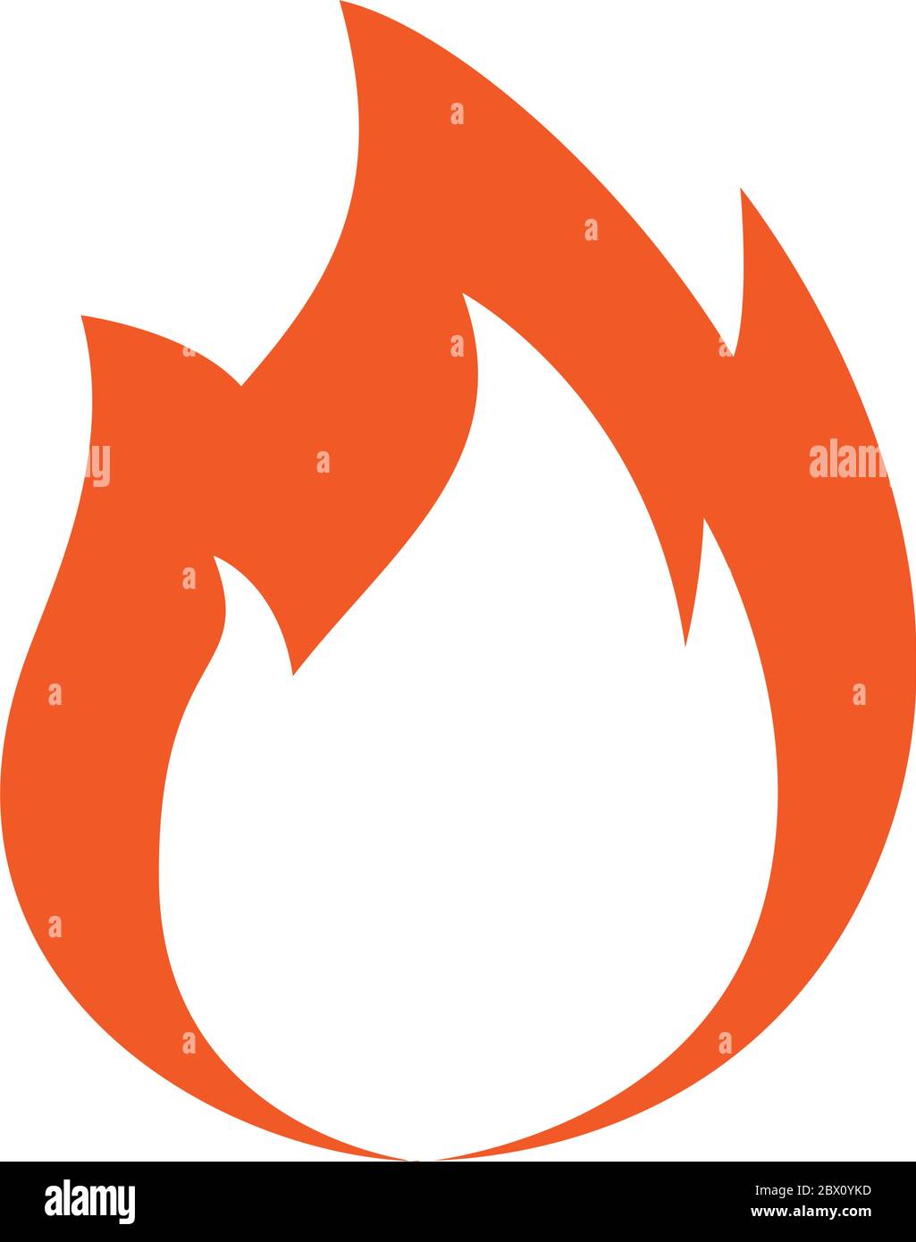 White fireball icon isolated on Cut Out Stock Images & Pictures - Alamy