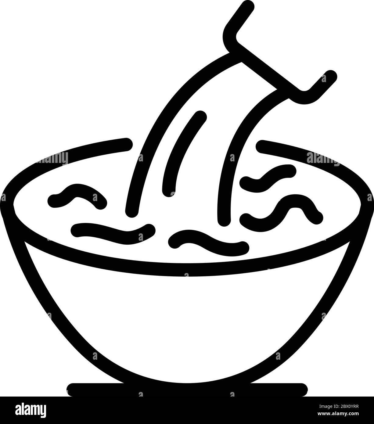 Chocolate corn flakes milk Stock Vector Images - Alamy