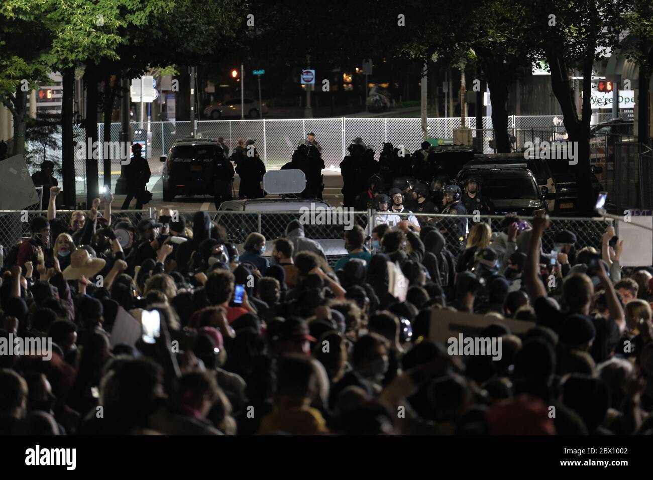 Long range acoustic protest hi-res stock photography and images - Alamy