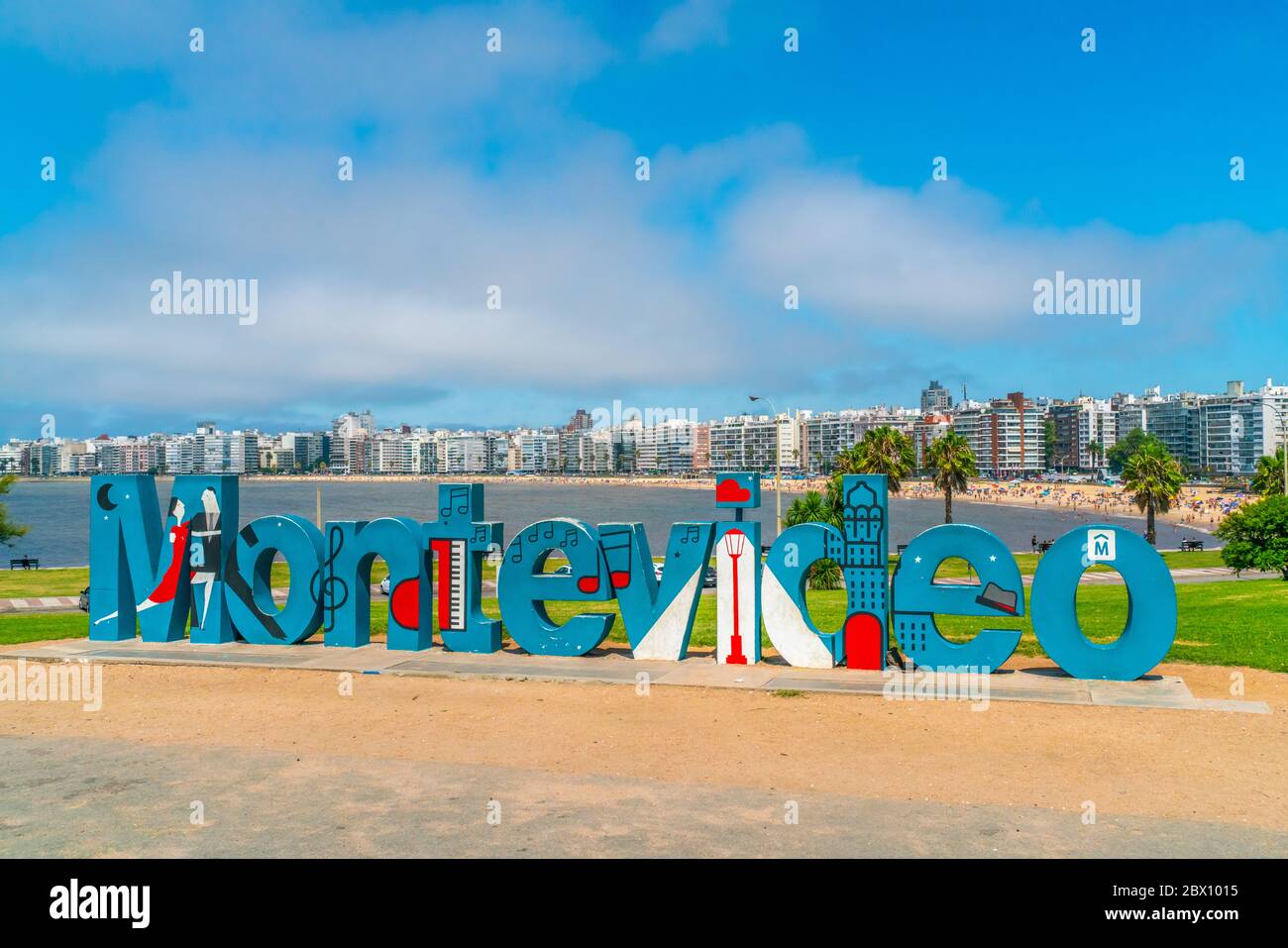 Montevideo uruguay sign hi-res stock photography and images - Alamy