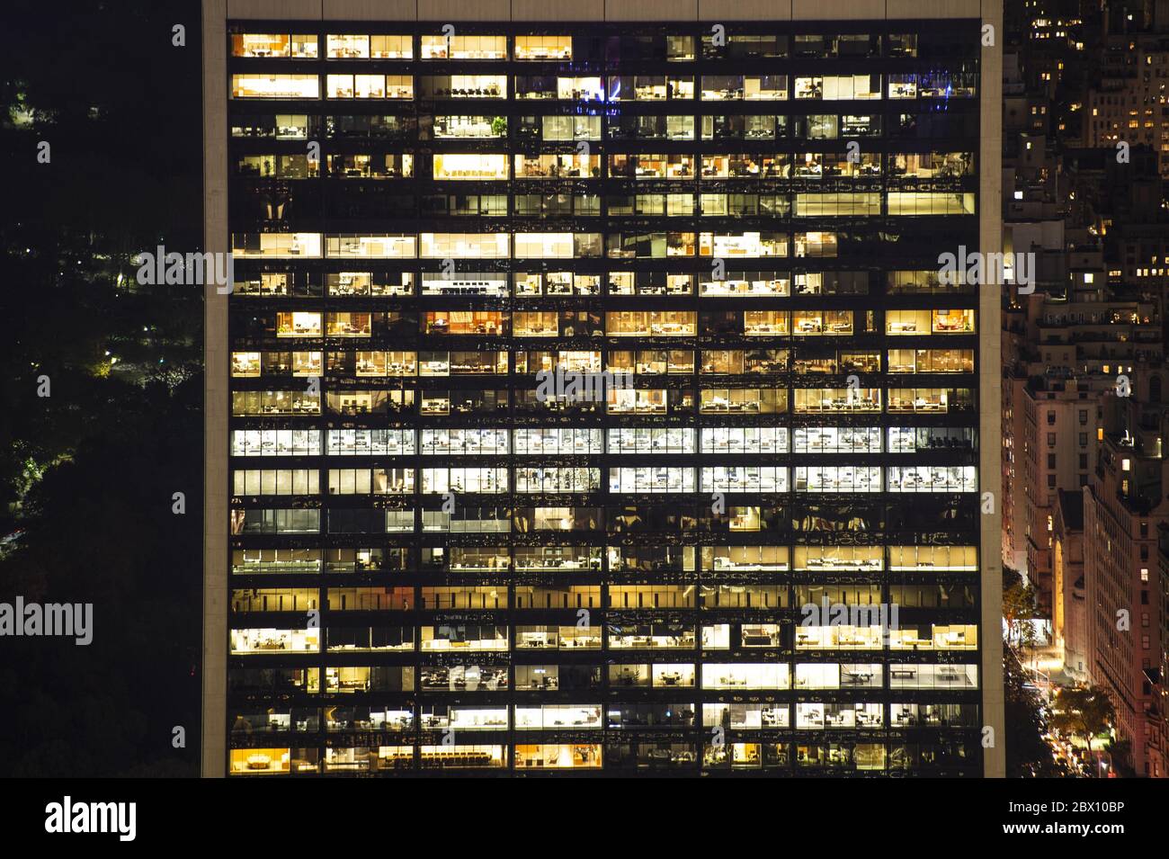 Office building lights floors hi-res stock photography and images - Alamy