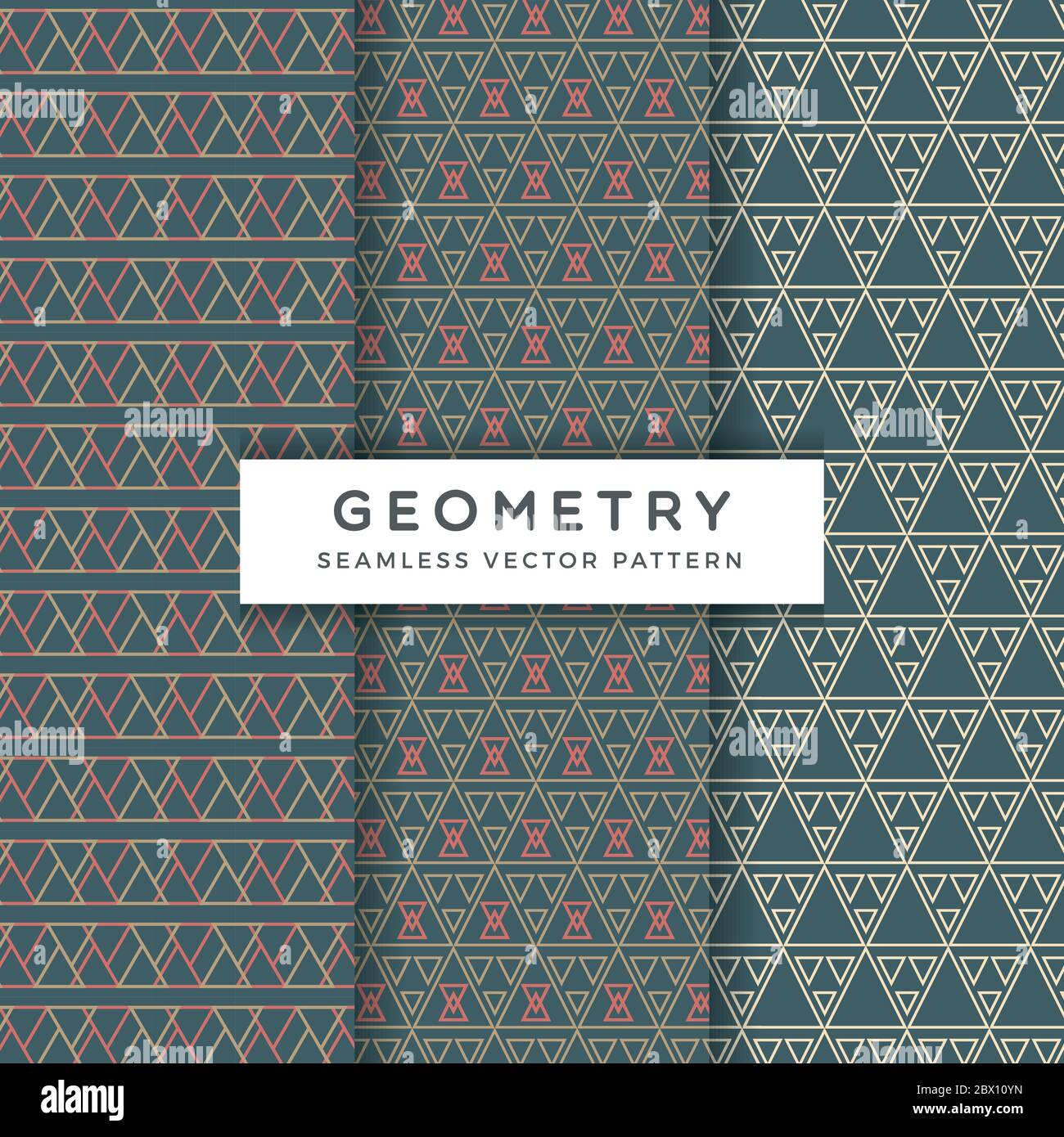 Dark red triangle seamless Stock Vector Images - Alamy