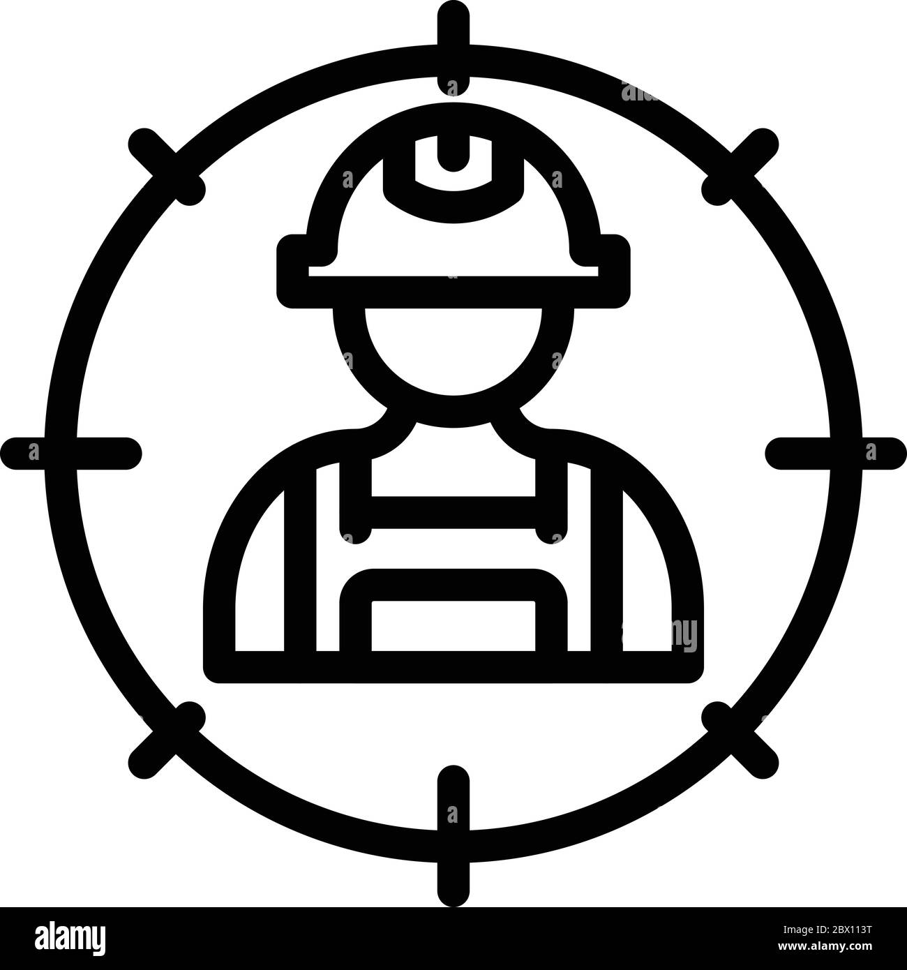 Woman engineering cogs Stock Vector Images - Alamy