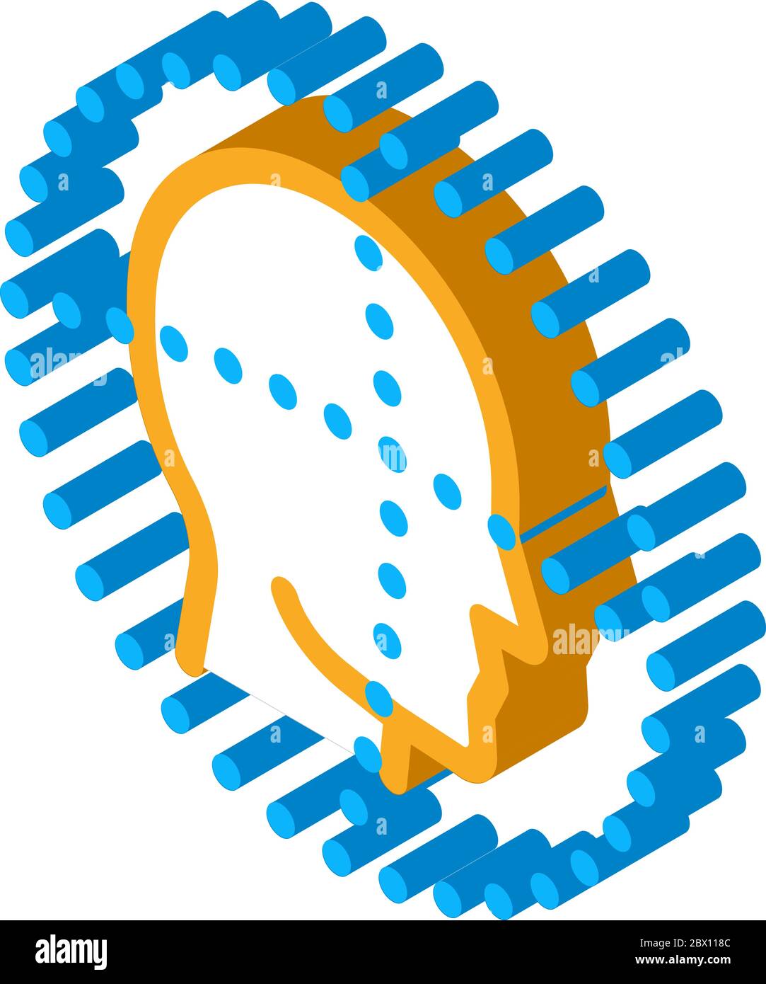 Isometric facial recognition system hi-res stock photography and images ...