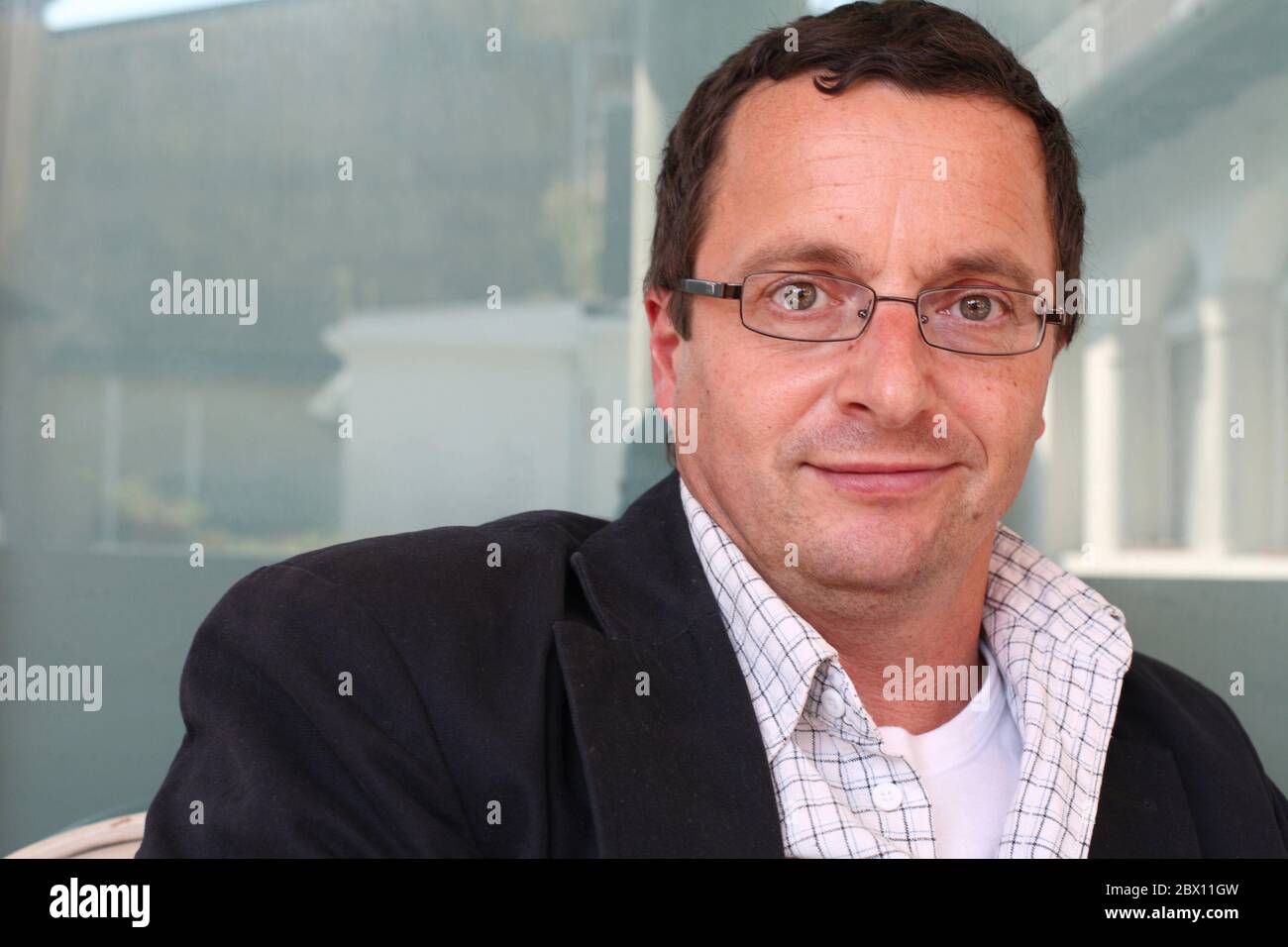 Portrait of Michal Viewegh 20/09/2008 ©Basso CANNARSA/Opale Stock Photo ...