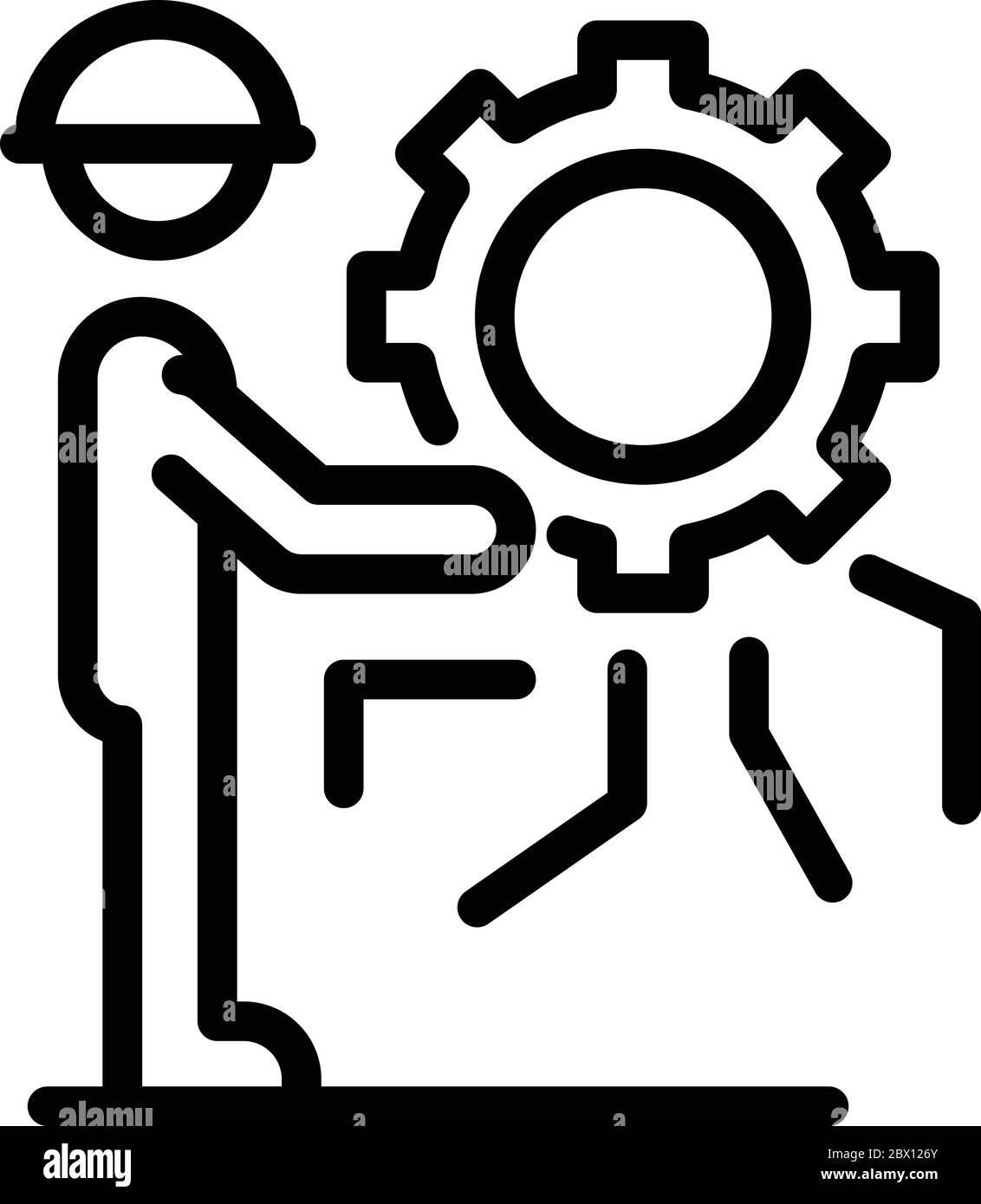 Communications engineering teamwork Stock Vector Images - Alamy