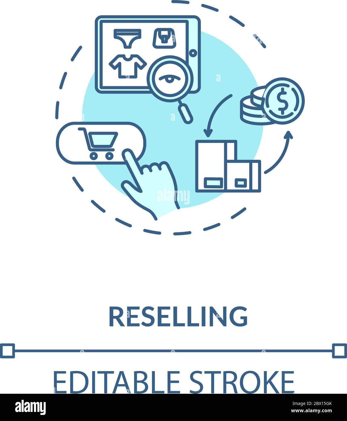 Reselling Cut Out Stock Images & Pictures - Alamy