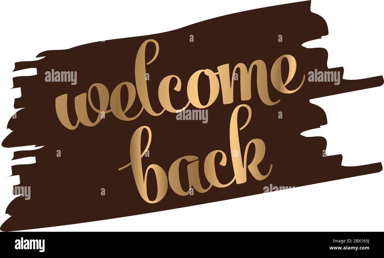 Open sign on the front door - welcome back We are working again. Keep ...