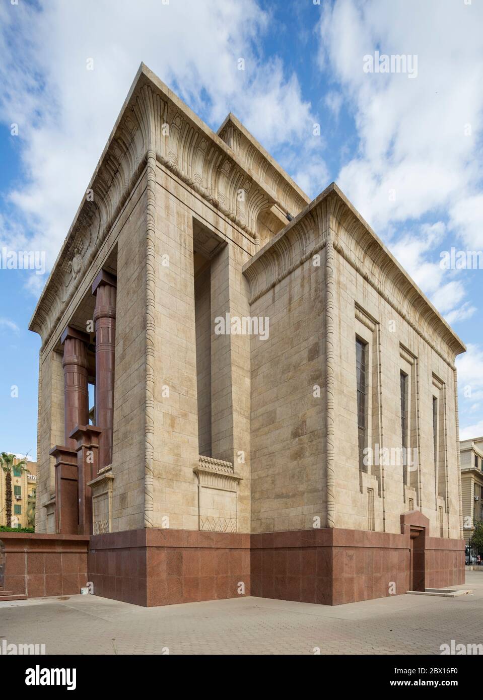 mausoleum of Saad Zaghloul, built by architect Mustafa Fahmy in neo ...