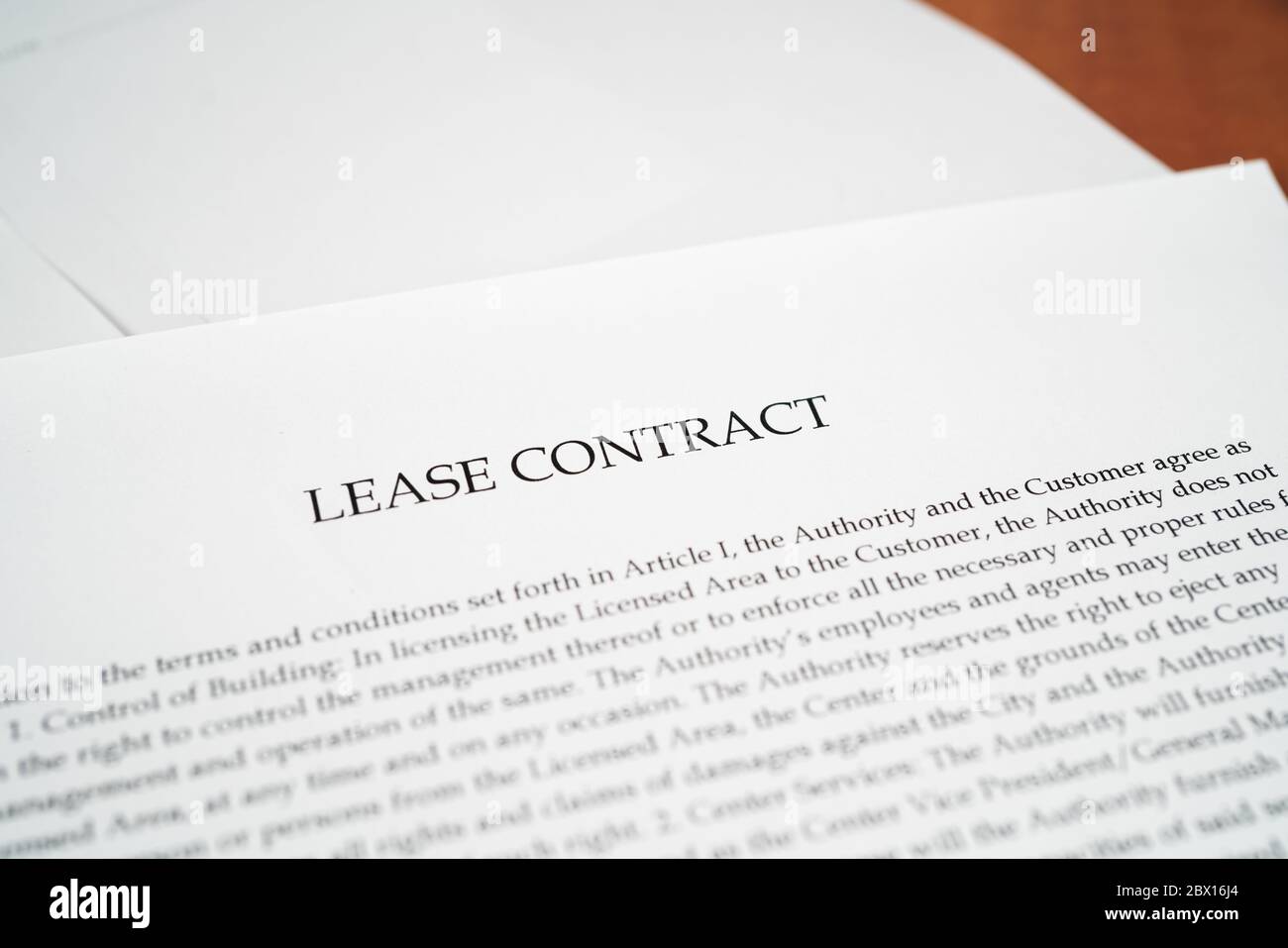 Lease manager hi-res stock photography and images - Alamy
