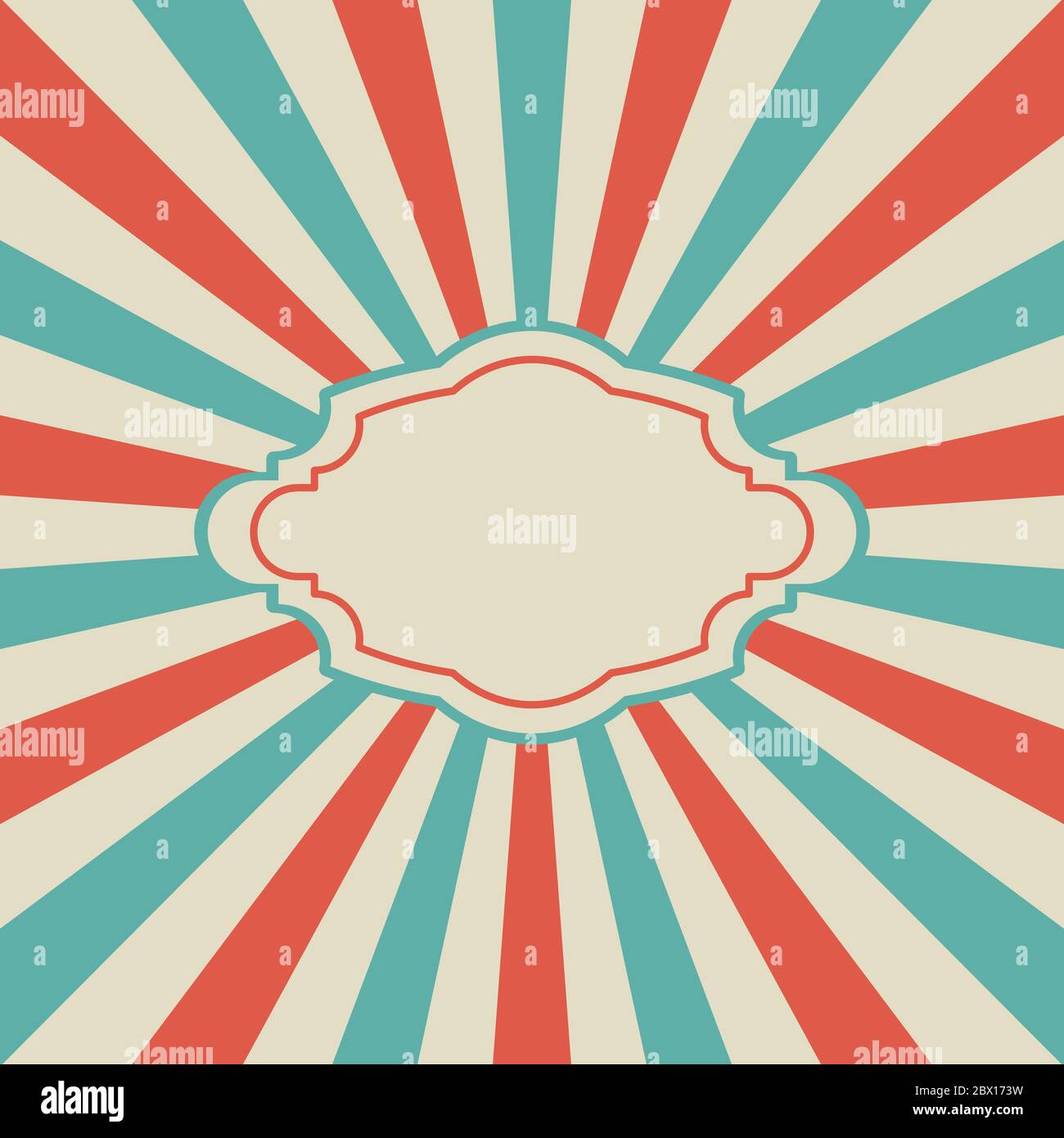 Sunlight retro faded grunge background with vintage frame for text ...