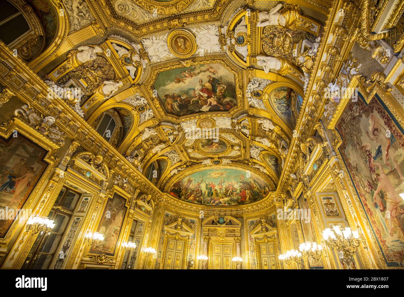 SENATE CONFERENCE ROOM PARIS Stock Photo - Alamy