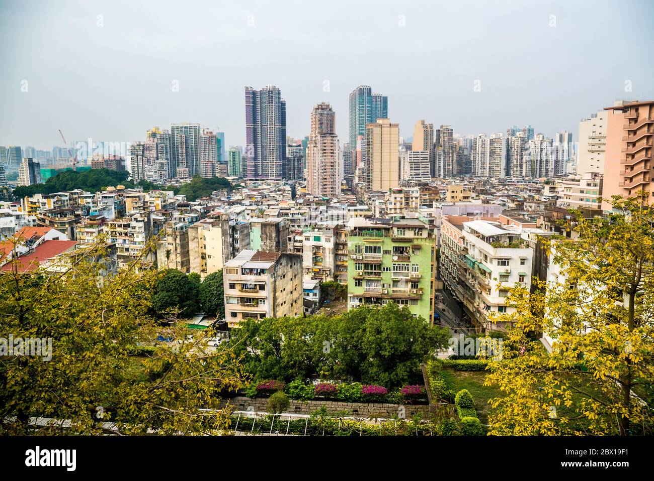 High buildings of Macau Stock Photo - Alamy