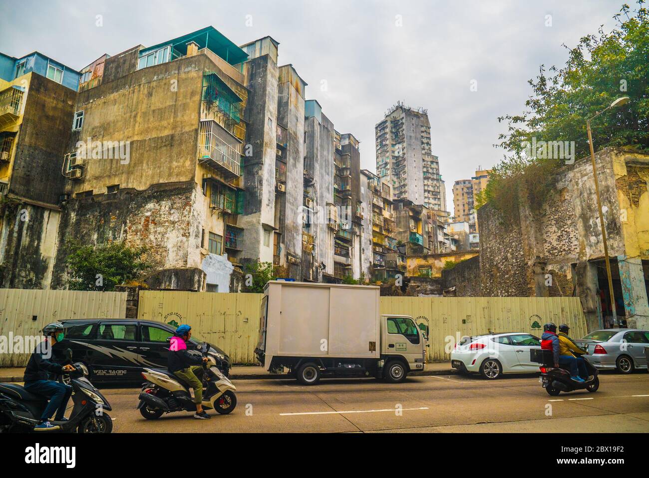 Macau residential buildings hi-res stock photography and images - Alamy