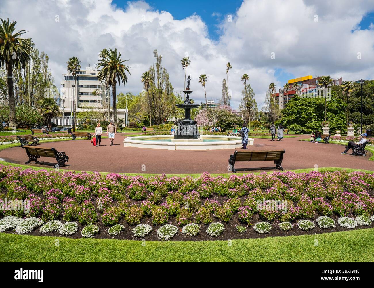 park in Auckland New Zealand Stock Photo - Alamy