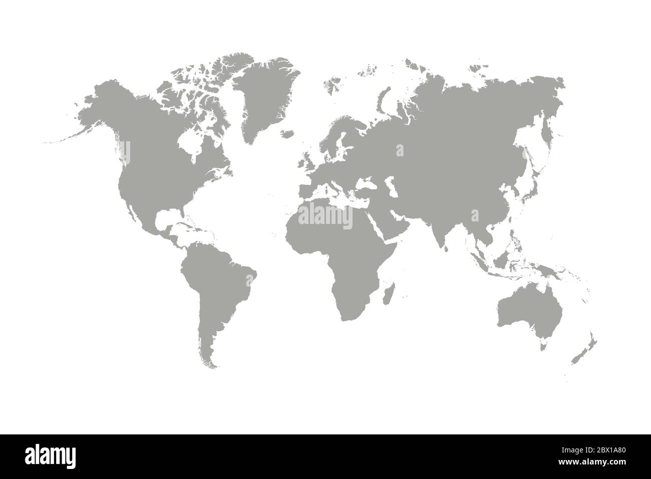 Pixel world map background Cut Out Stock Images & Pictures - Alamy