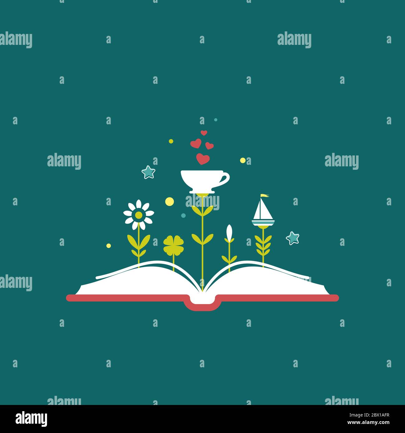 Open boo Stock Vector Images - Alamy