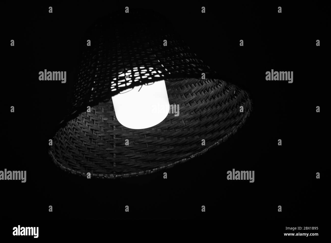 Blue purple abstract technology Black and White Stock Photos & Images ...