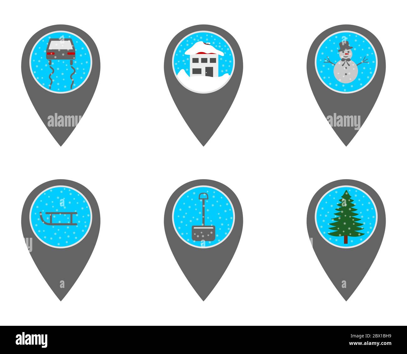 House location pin in Cut Out Stock Images & Pictures - Alamy