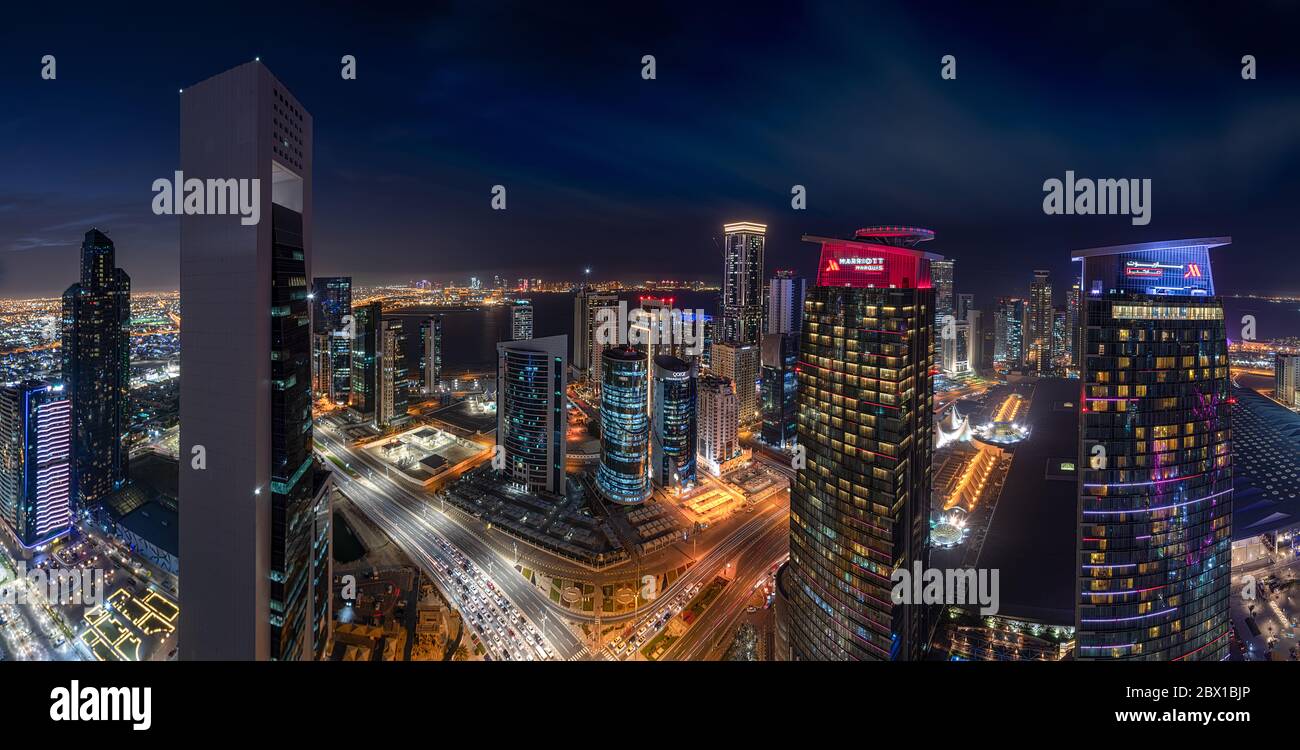 Aerial view high rise office hi-res stock photography and images - Alamy