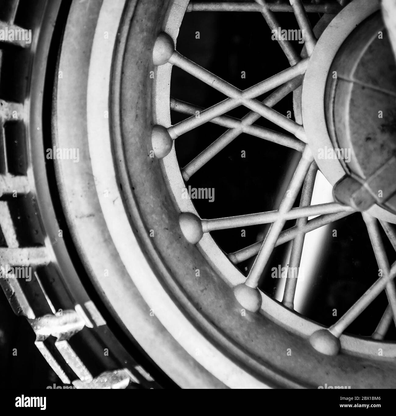 Old and used bicycle Black and White Stock Photos & Images - Alamy