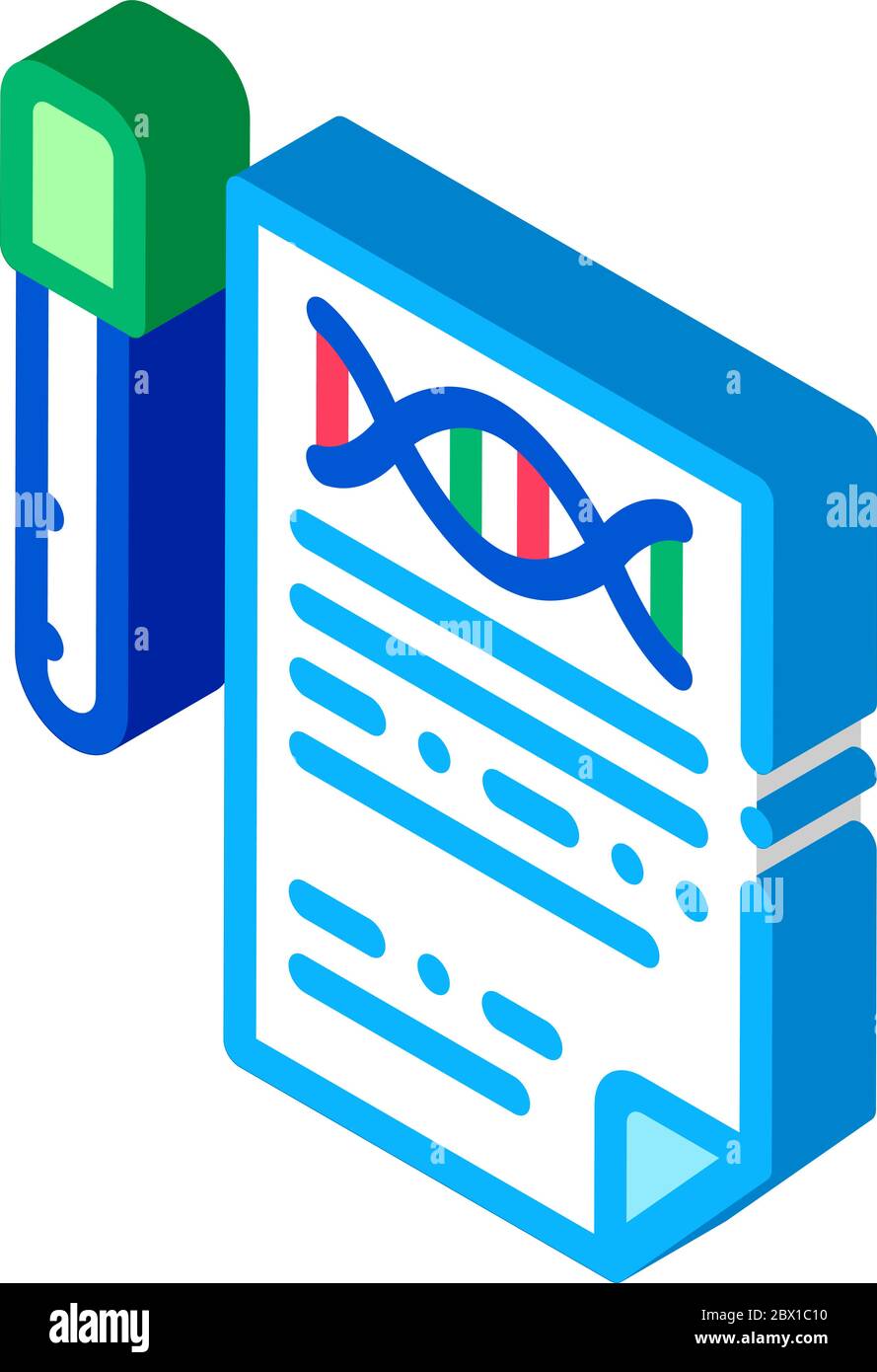 Paternity test report Stock Vector Images - Alamy