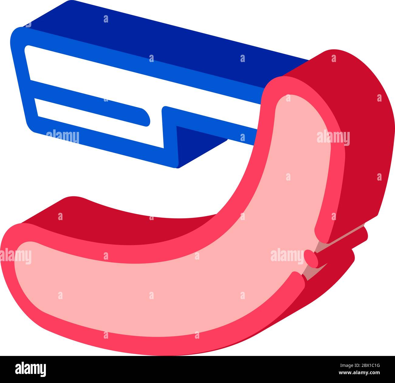 Vintage Dangerous Razor isometric icon vector illustration Stock Vector ...