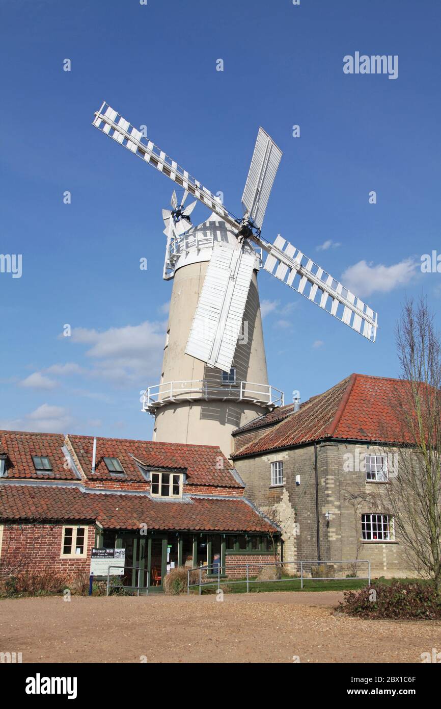 Denver Windmill near Downham Market, Norfolk, UK Stock Photo - Alamy