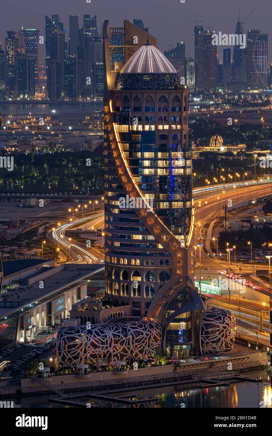 Mondrian Hotel Doha Qatar Stock Photo - Alamy
