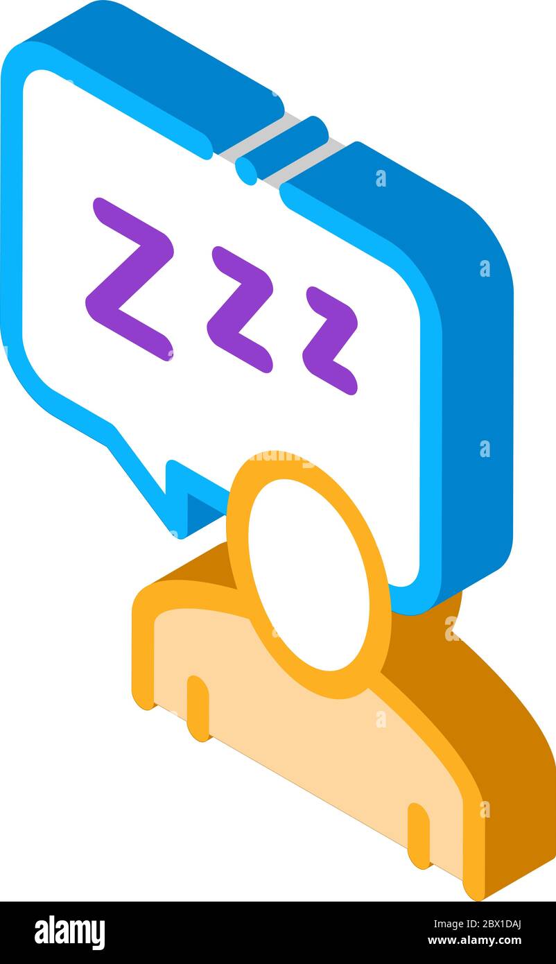 Man sleeping dream label Stock Vector Images - Alamy