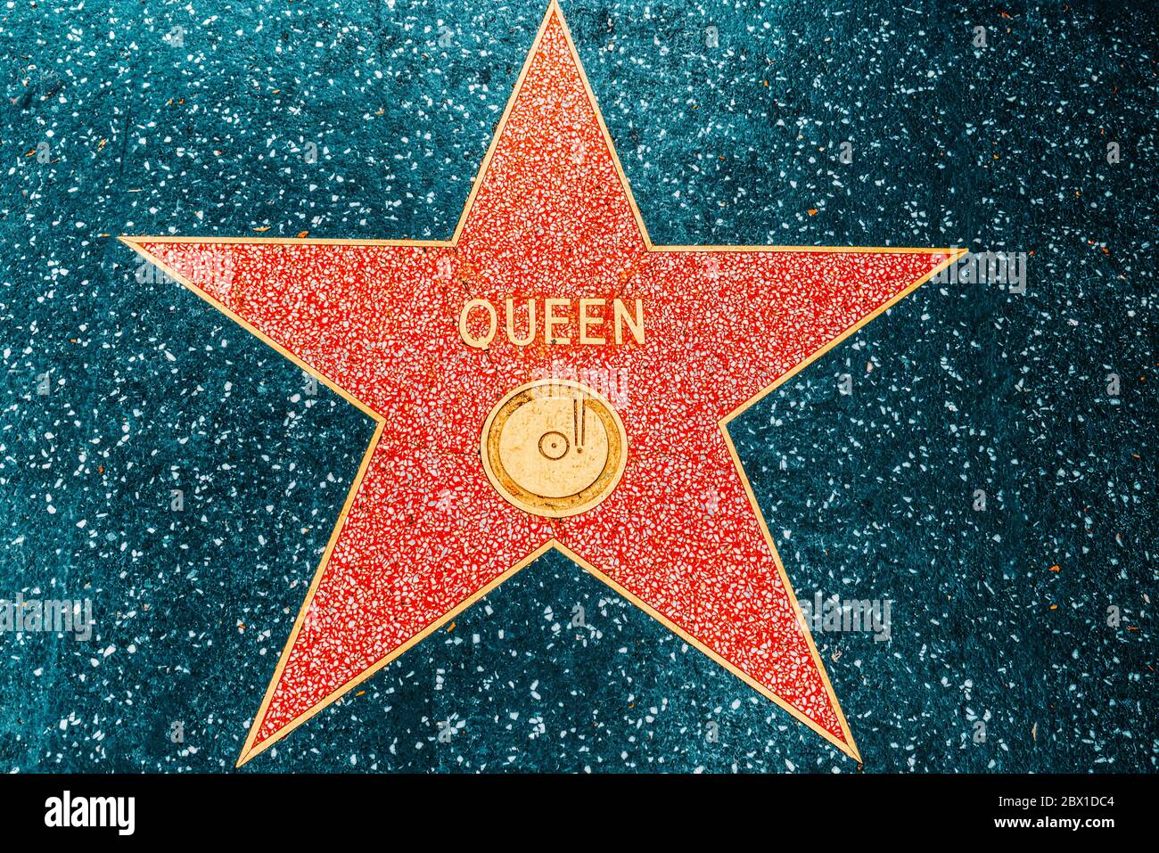 The queen of hollywood blvd hi-res stock photography and images - Alamy