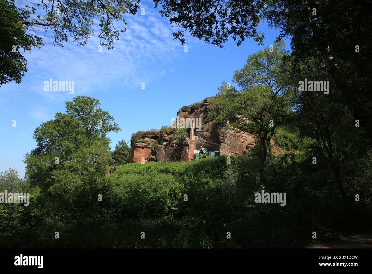 Kinver edge rock houses staffordshire hi-res stock photography and ...