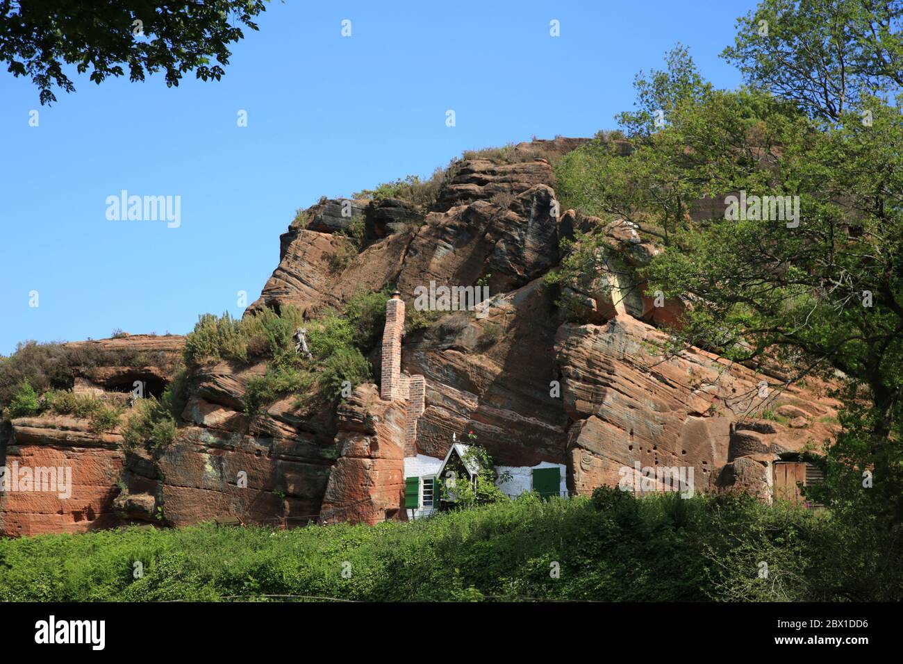 Kinver edge and the rock houses hi-res stock photography and images - Alamy