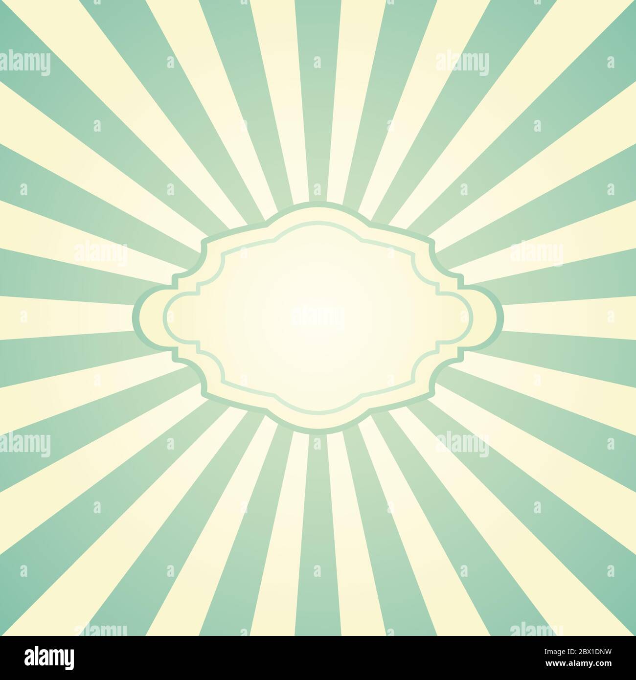 Sunlight retro faded grunge background with vintage frame for text ...