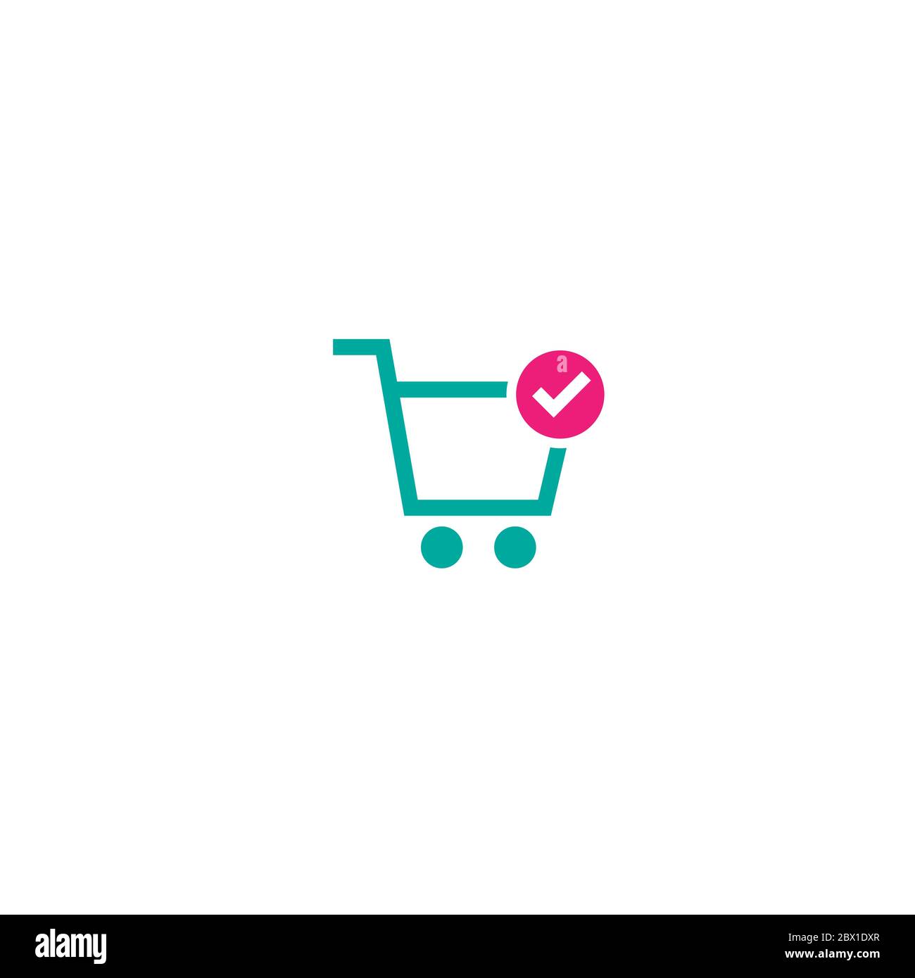 Shopping Cart Tick Icon at Jewel Waddle blog