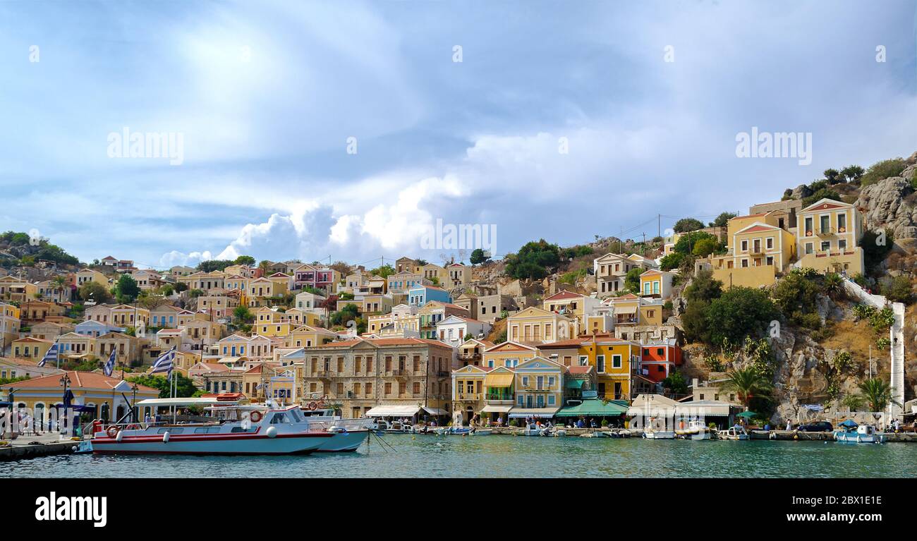 Simi island hi-res stock photography and images - Alamy