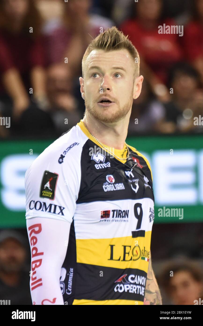 Civitanova Marche, Italy. 01st Jan, 2020. zaytsev ivan (leo shoes ...