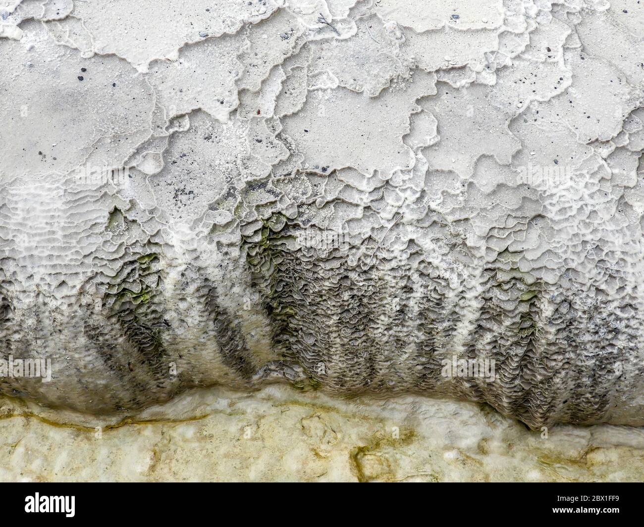 Layers of sinter hi-res stock photography and images - Alamy