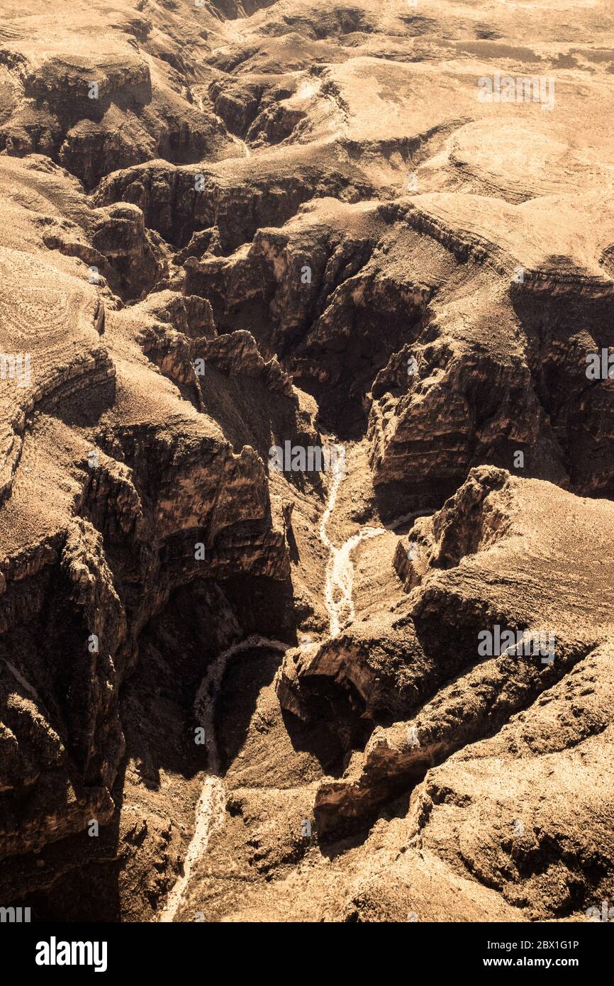 Detail of earth surface seen from Rocky Mountain National Park in ...