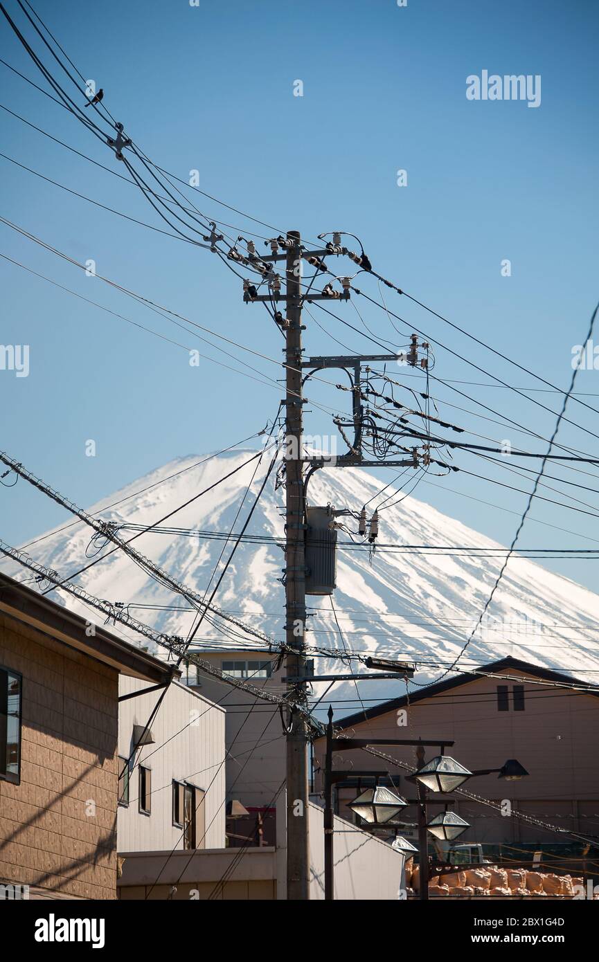 Small town telegraph pole hi-res stock photography and images - Alamy