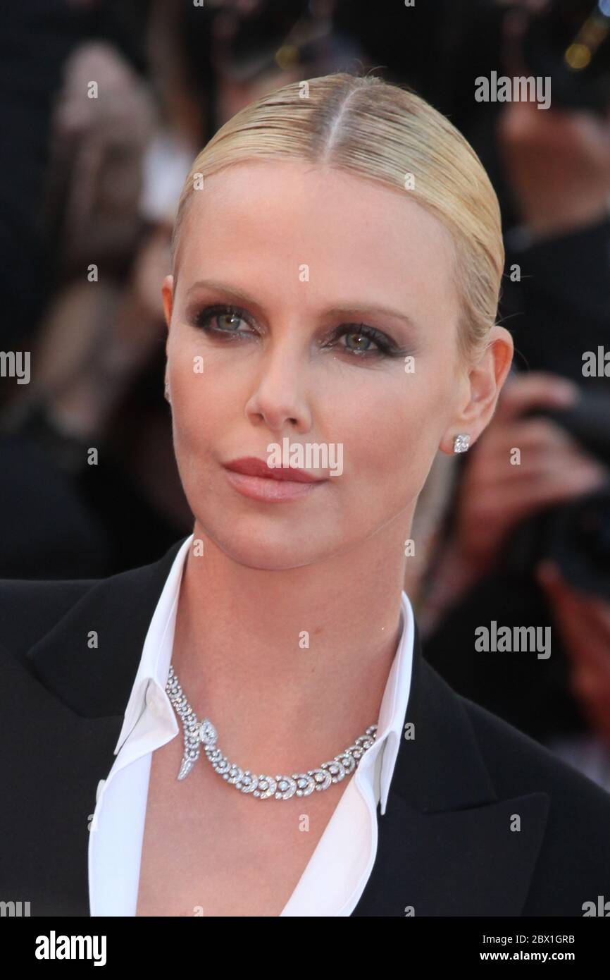 Charlize Theron attends the premiere of The Last Face at the 69th ...