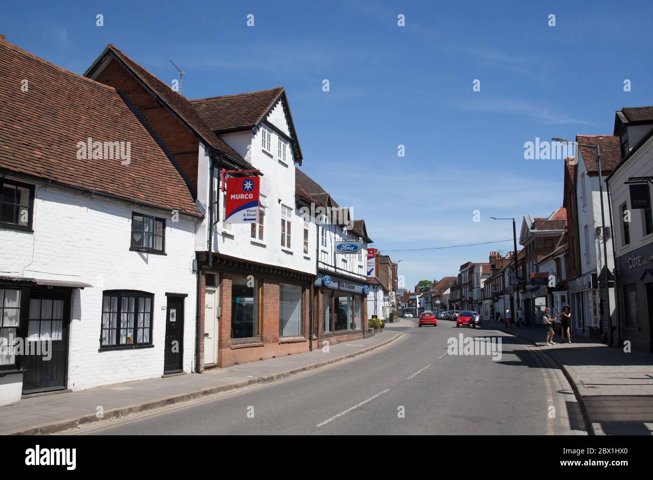 West Street in Marlow town centre in Buckinghamshire in the UK Stock ...
