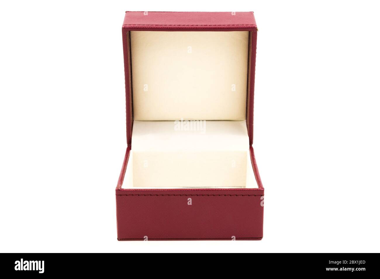 Square red leather box hi-res stock photography and images - Alamy