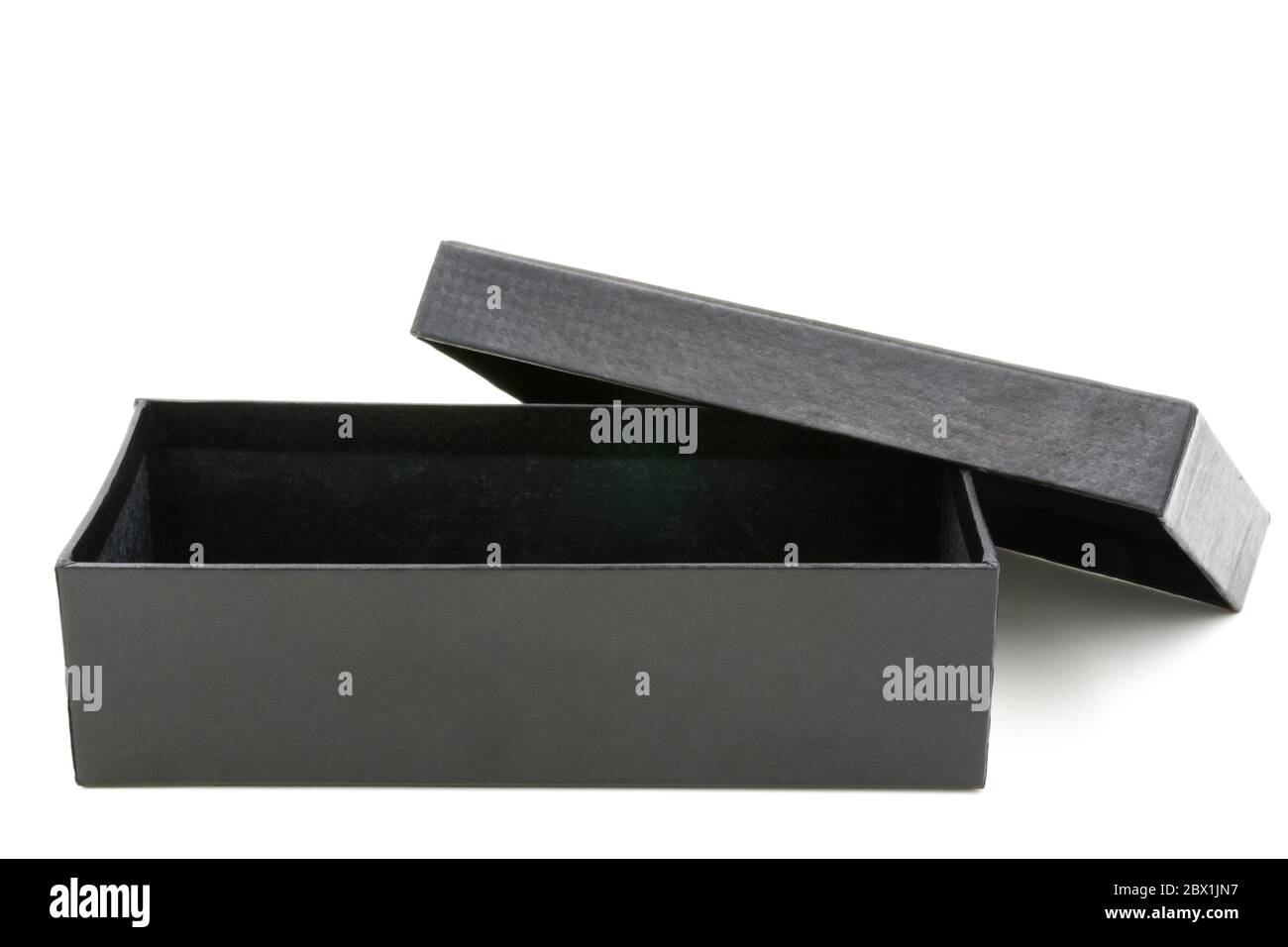 empty black box on white background Stock Photo - Alamy