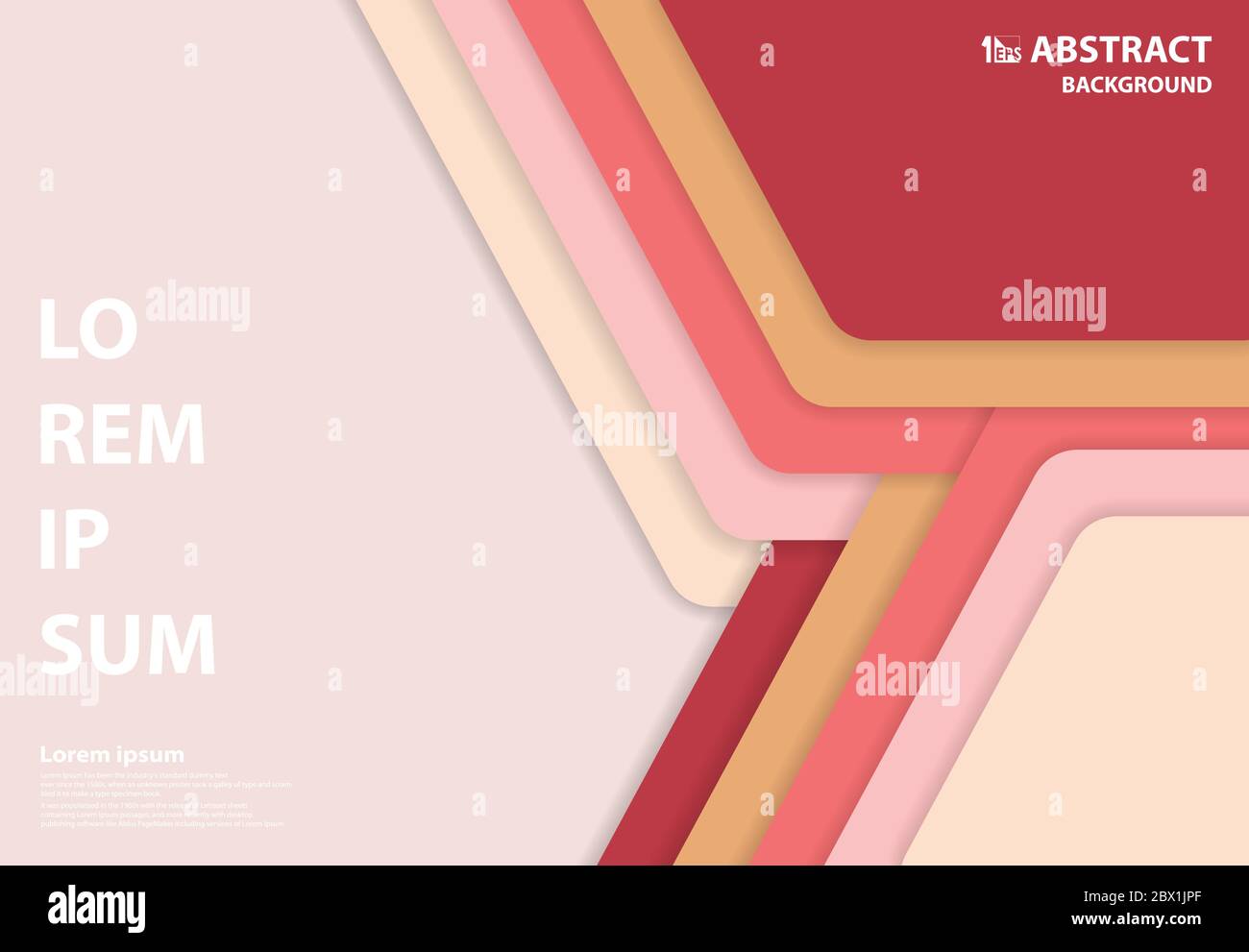 Abstract minimal design of paper cut pastel color theme concept design ...